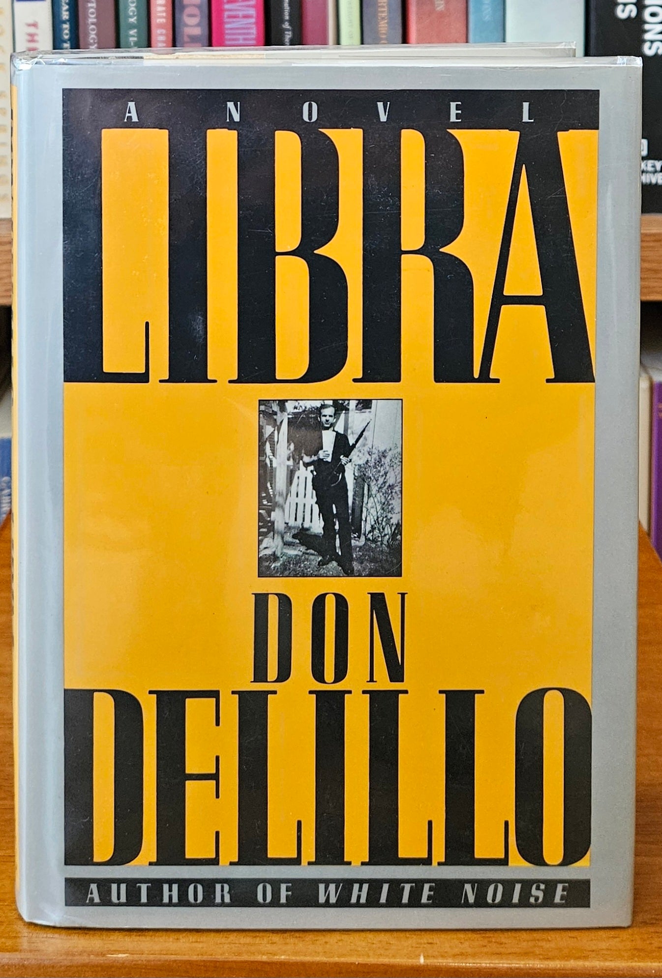 Don DeLillo - Libra (signed w/ promotional photo) – Conveyor Belt Books